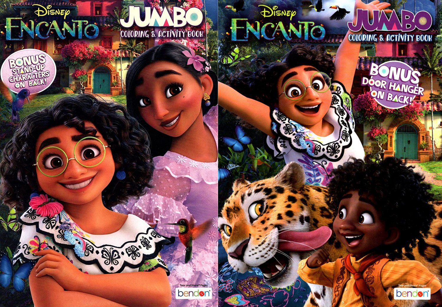 Disney Encanto - Jumbo Coloring & Activity Book Book 80 pages (Set of 2 ...