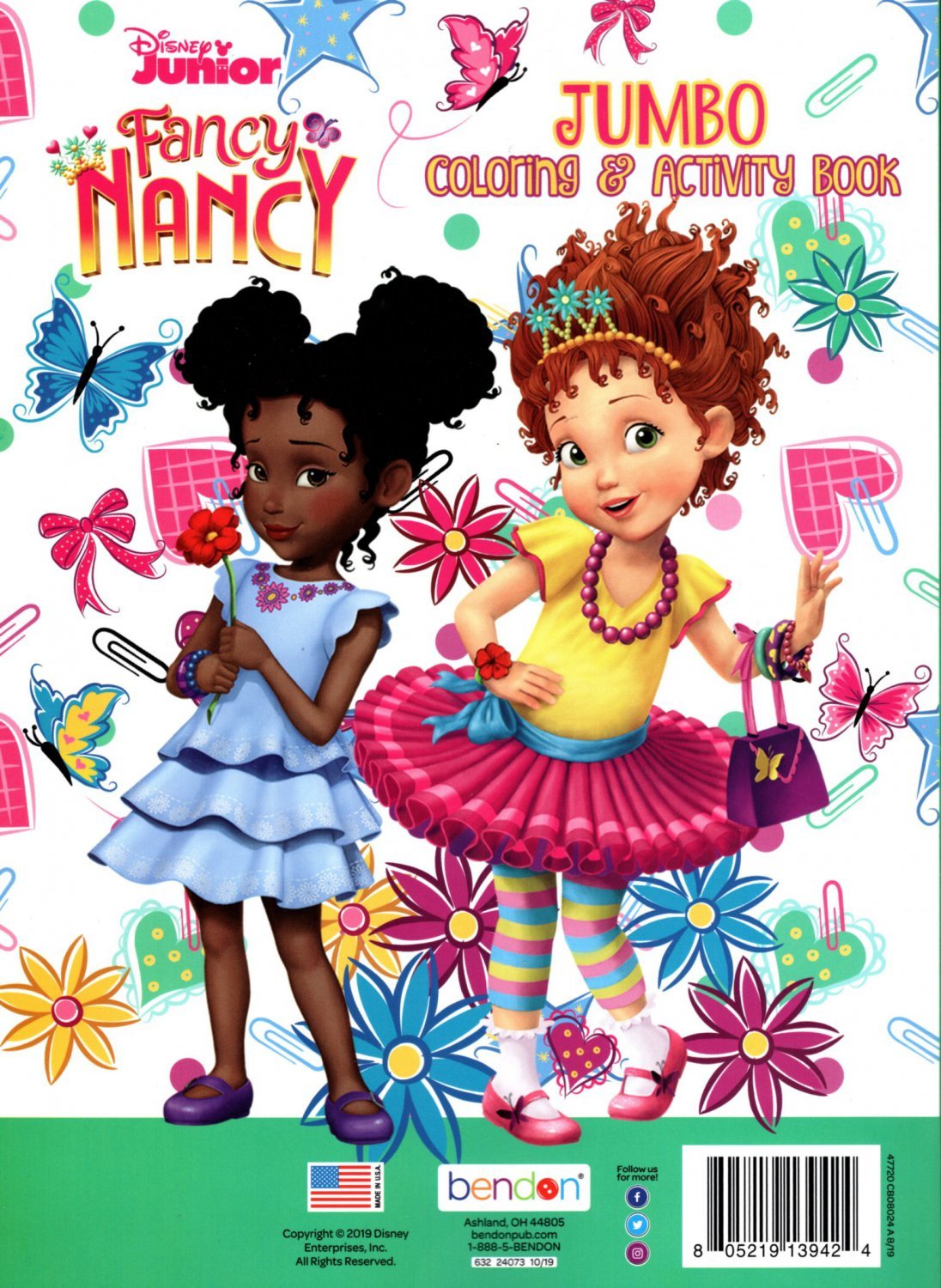 Disney Junior - Jumbo Coloring & Activity Book - Fancy Nancy