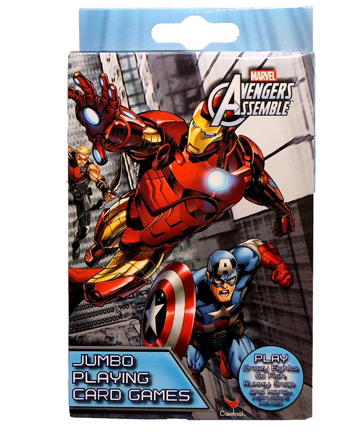 Marvel Avengers Assemble Jumbo Playing Card Games(1)