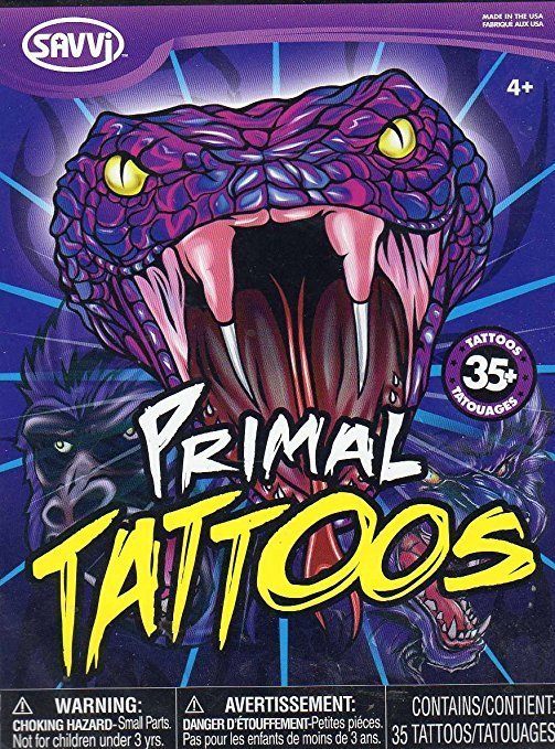Primal Temporary Tattoos - Over 35 Tattoos By Savvi