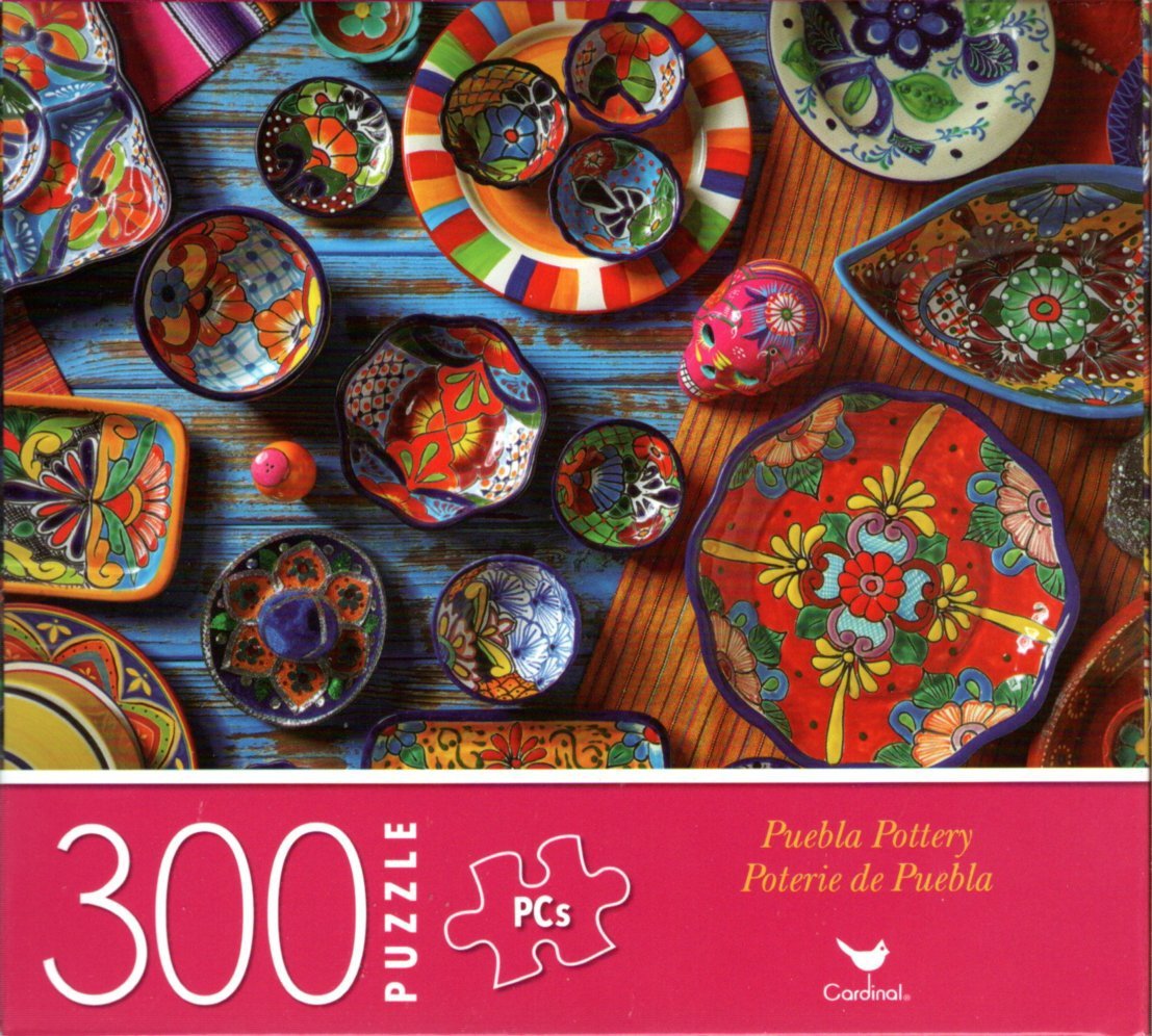 Puebla Pottery - 300 Piece Jigsaw Puzzle