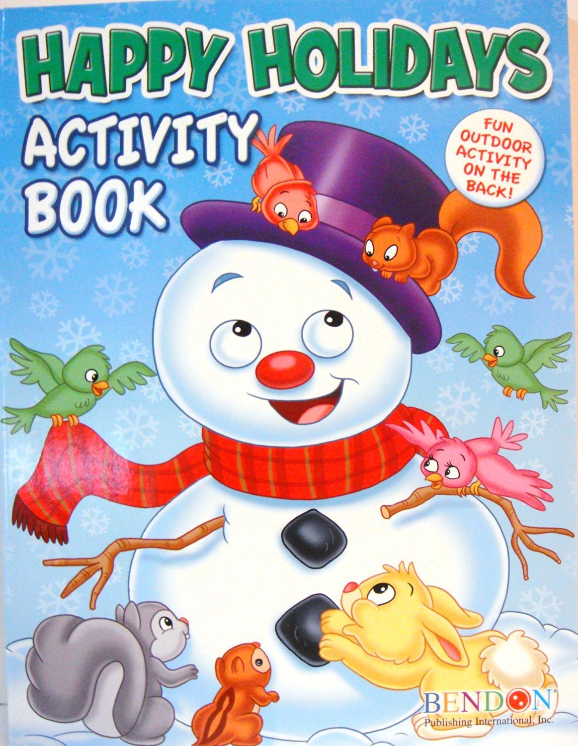 Snowman & Friends Coloring & Activity Book