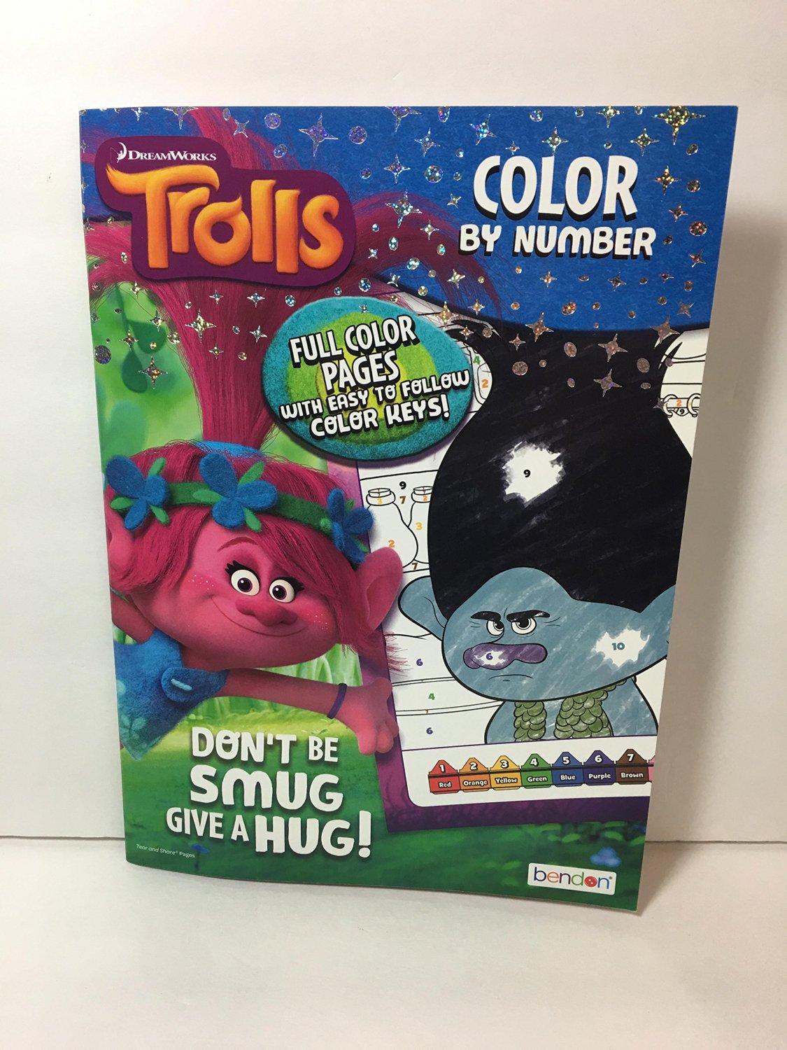 Trolls Color by Number