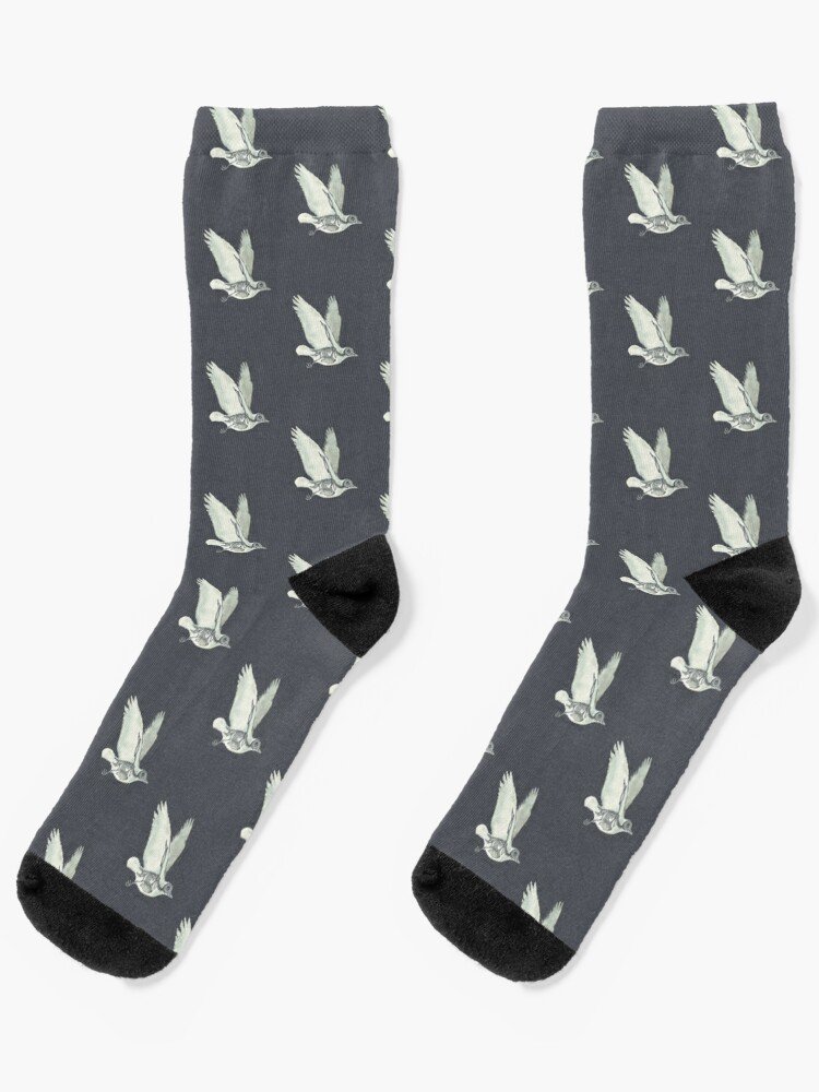 Bird SkeletonAnimal Dove Anatomy Socks