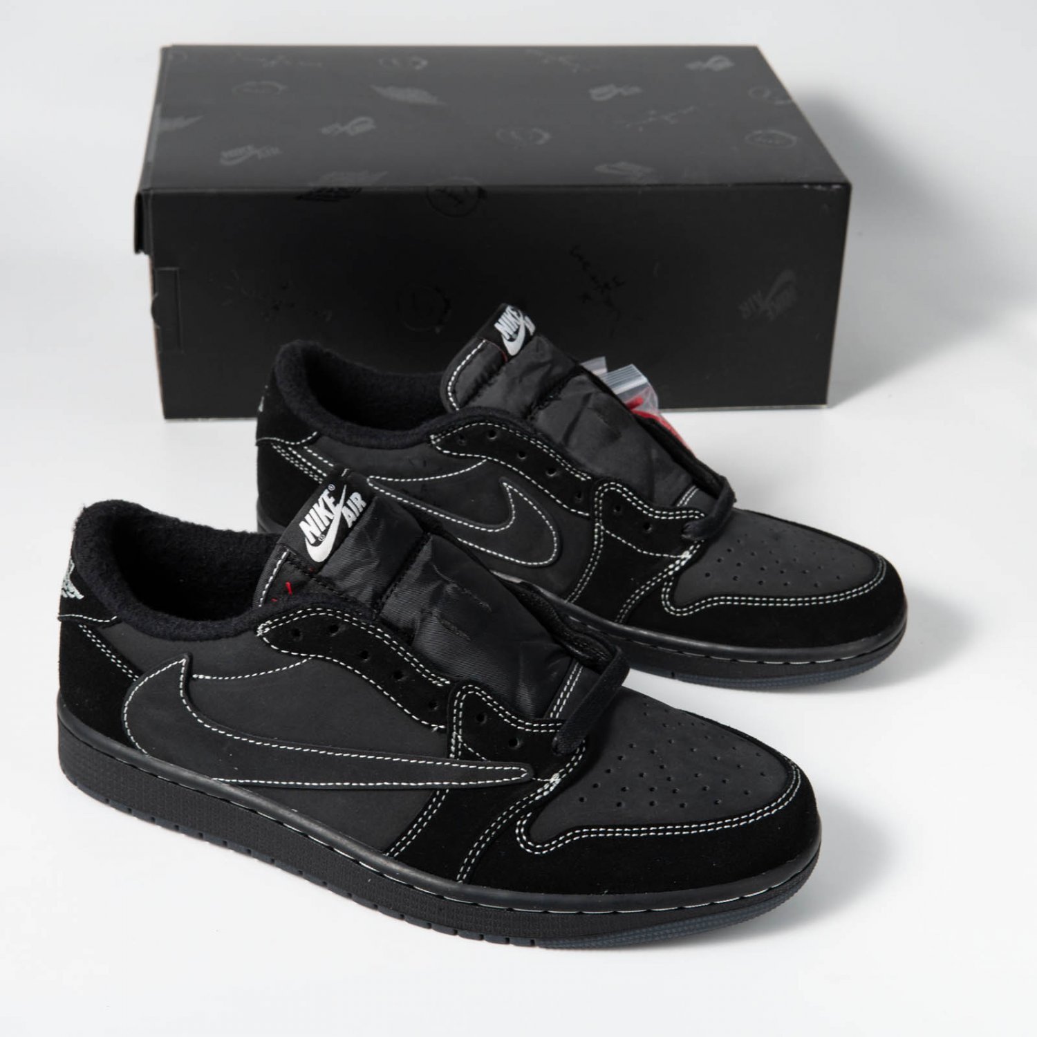 2026 Jordan 1 Low Travis Scott Black Phantom