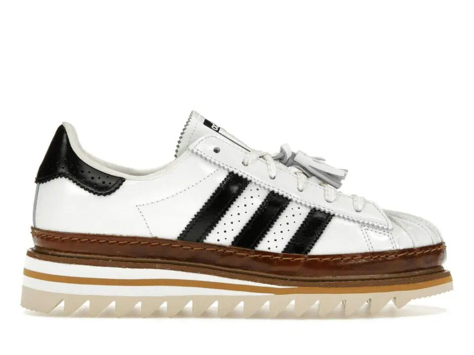 Superstar CLOT Edison Chen White Patent Leather Trainers – IH3132