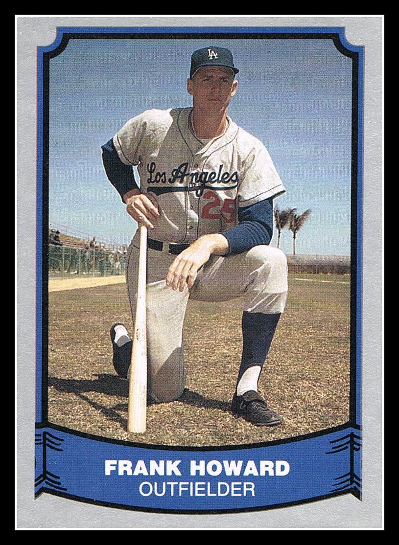 1988 Frank Howard #17 Baseball Legends Trading Card Pacific