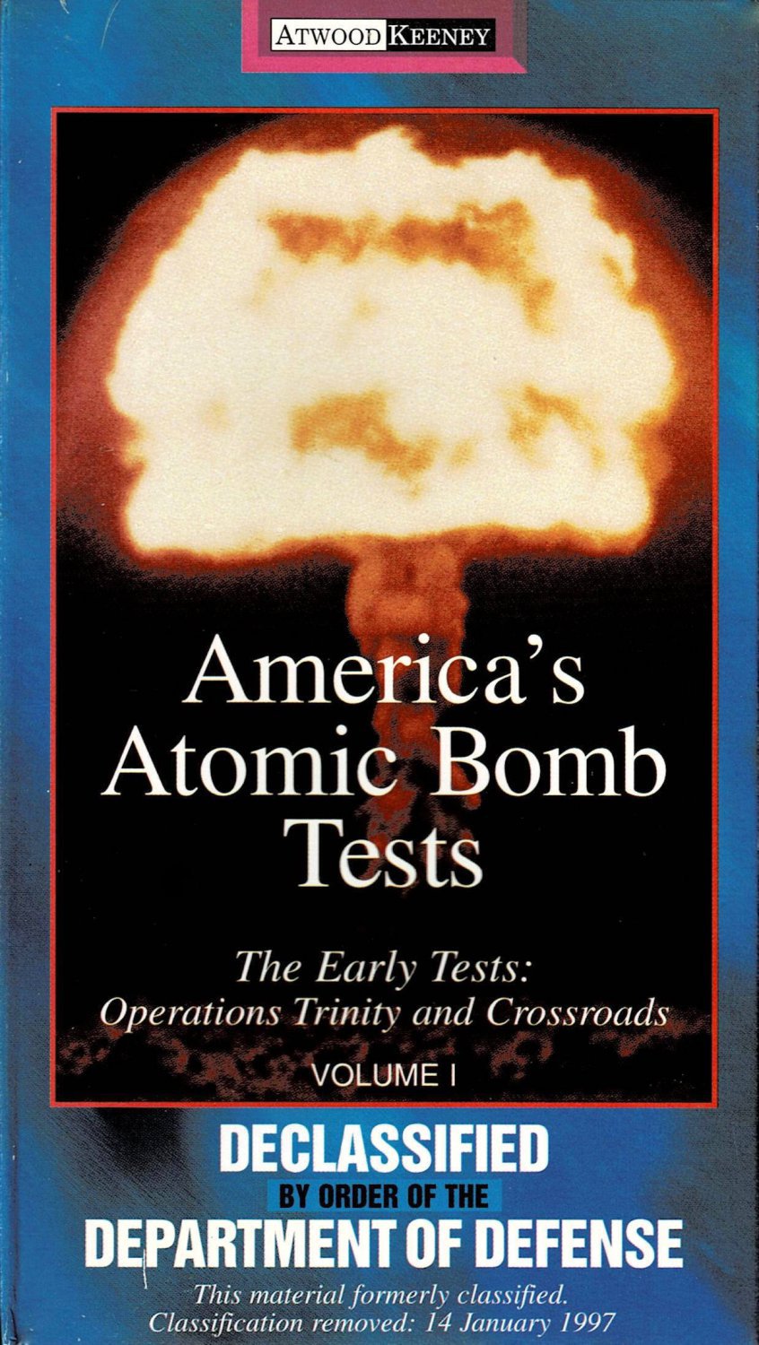 America's Atomic Bomb Tests The Early Tests Operations Trinity ...