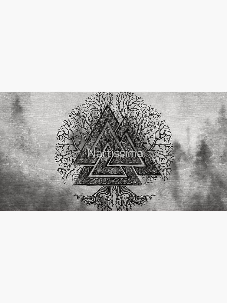 Mousepads Valknut and Tree of Life Yggdrasil