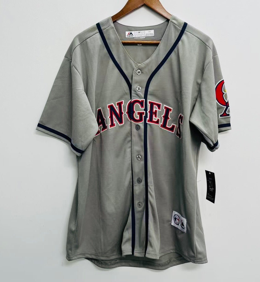 Bo Jackson Anaheim California Angels Official Baseball Majestic Jersey