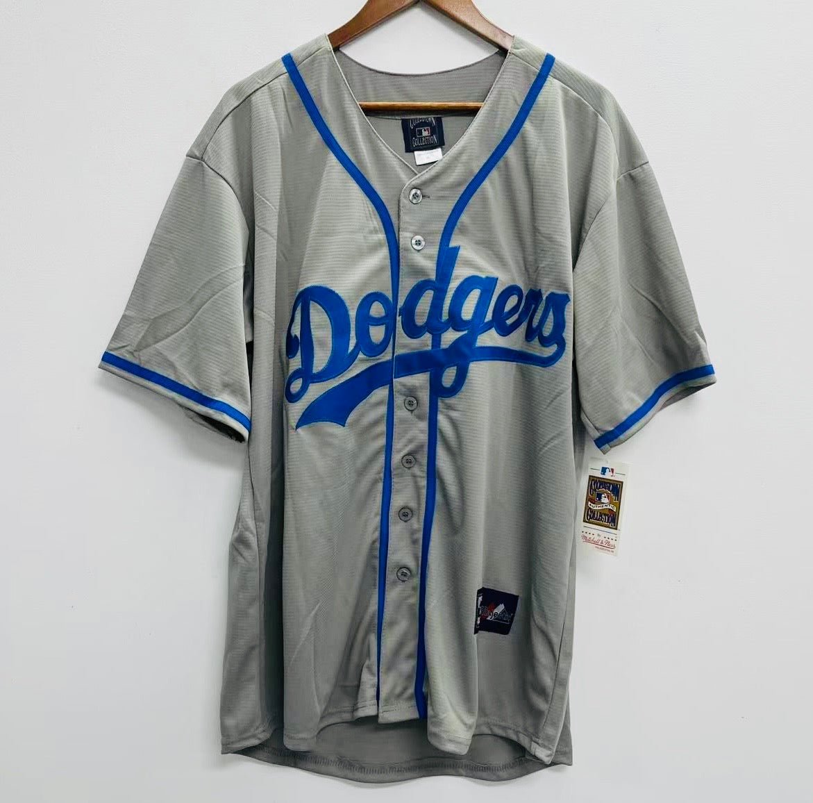 Roy Campanella 1955 Brooklyn Dodgers Official Baseball Majestic Jersey