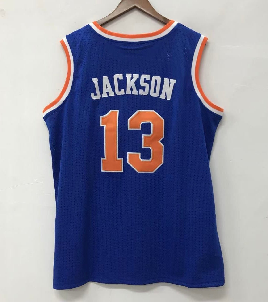 Mark Jackson New York Knicks Official Basketball Mitchell & Ness Jersey