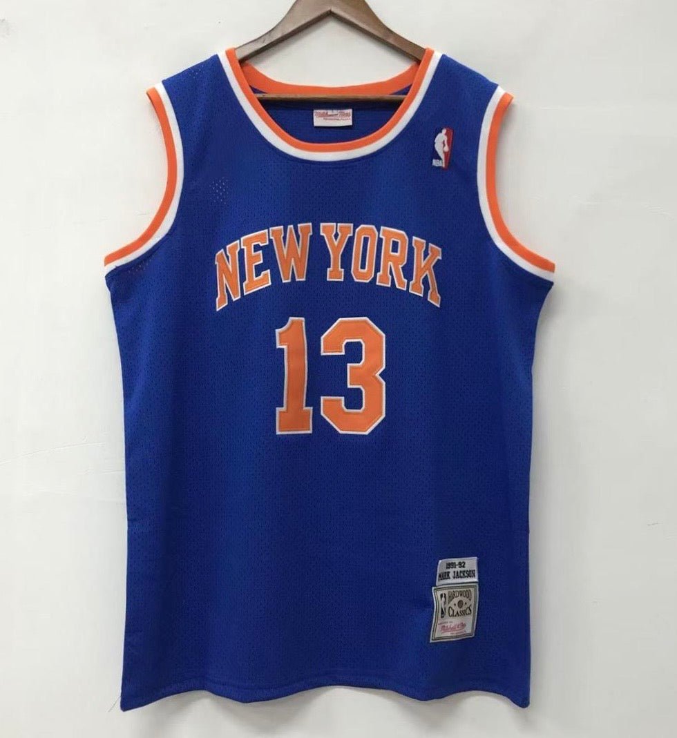 Mark Jackson New York Knicks Official Basketball Mitchell & Ness Jersey