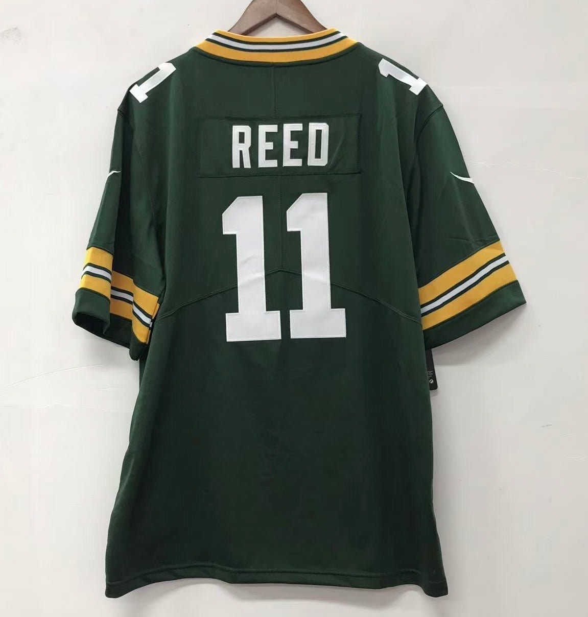 Jayden Reed Green Bay Packers Official Football Jersey