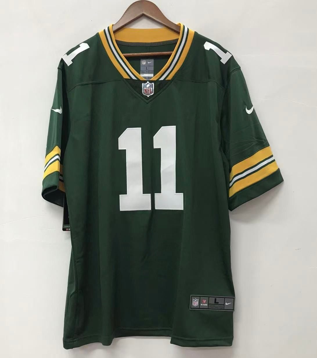 Jayden Reed Green Bay Packers Official Football Jersey