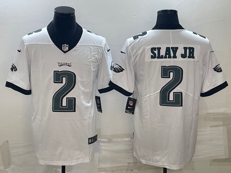 Darius Slay Jr. Philadelphia Eagles Football Jersey white