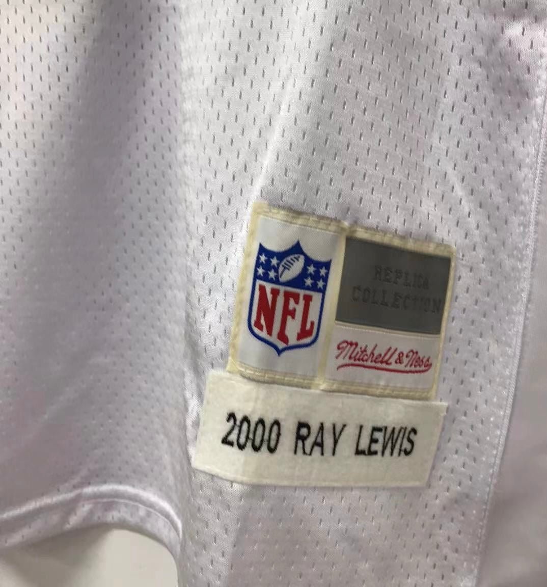 Ray Lewis Baltimore Ravens Football Jersey white