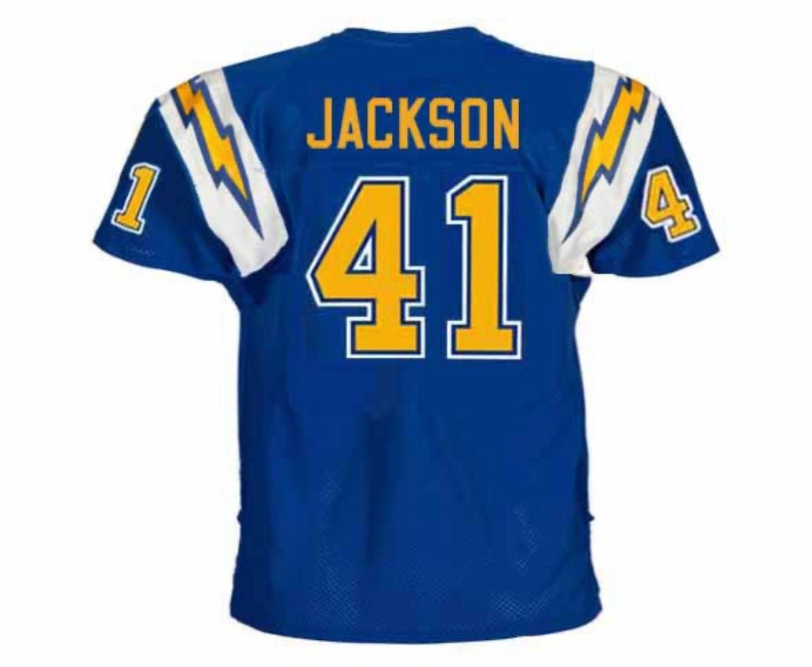 Earnest Jackson San Diego Chargers Football Mitchell & Ness Jersey