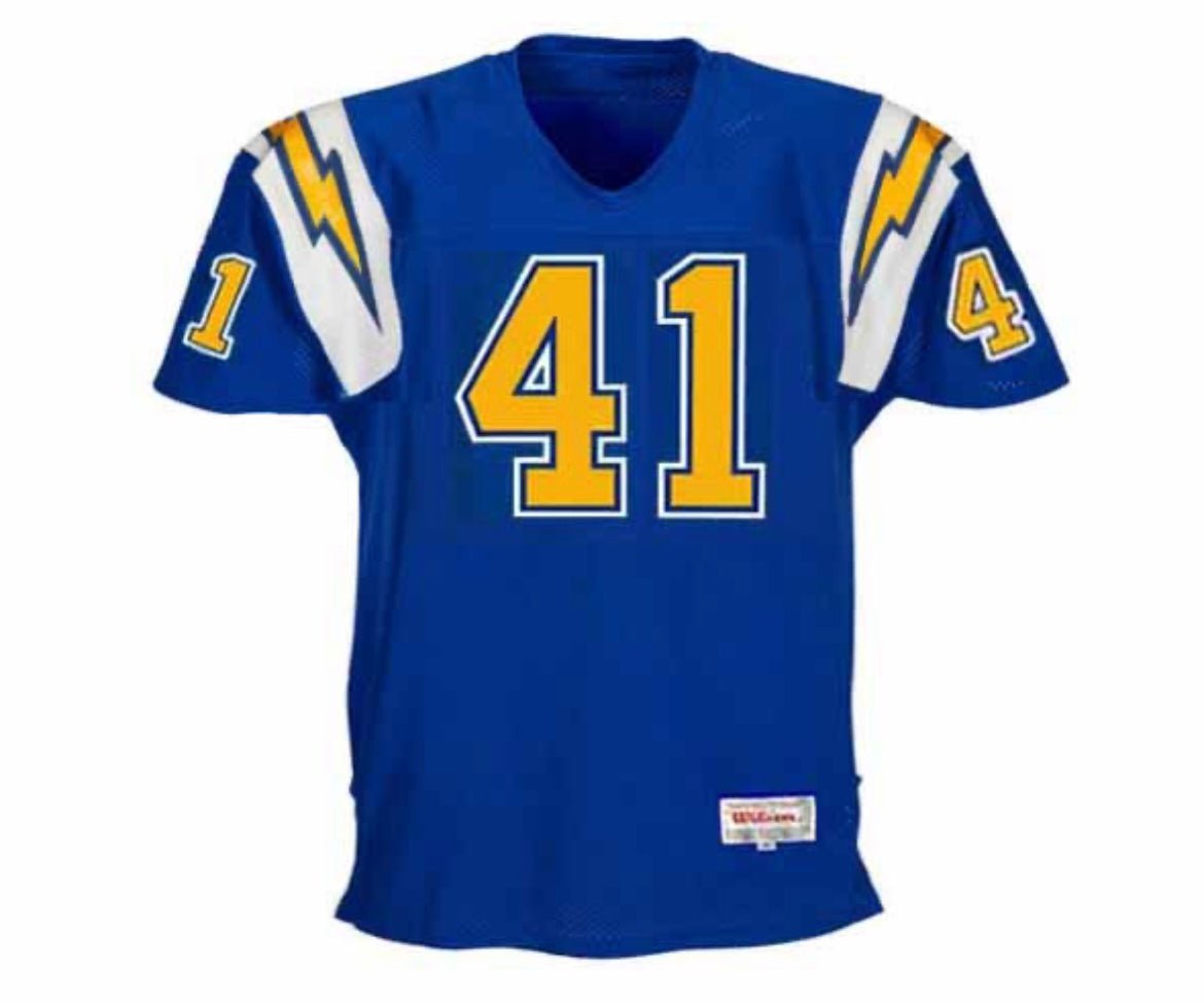 Earnest Jackson San Diego Chargers Football Mitchell & Ness Jersey