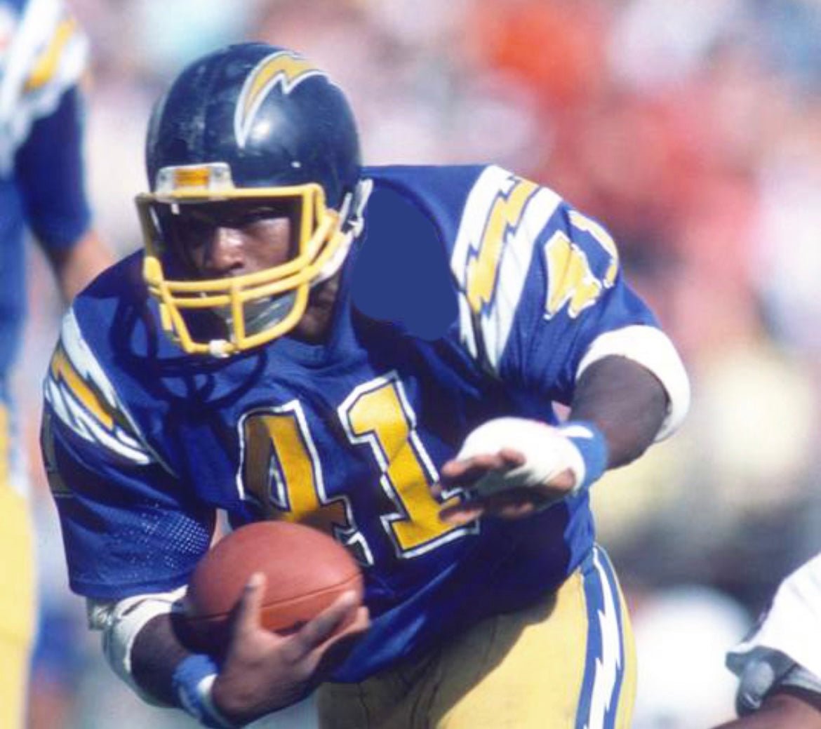 Earnest Jackson San Diego Chargers Football Mitchell & Ness Jersey