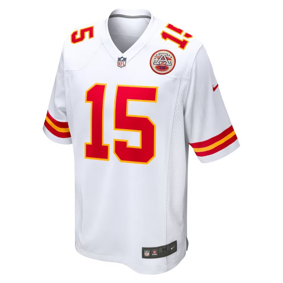 Patrick Mahomes Kansas City Chiefs Jersey white