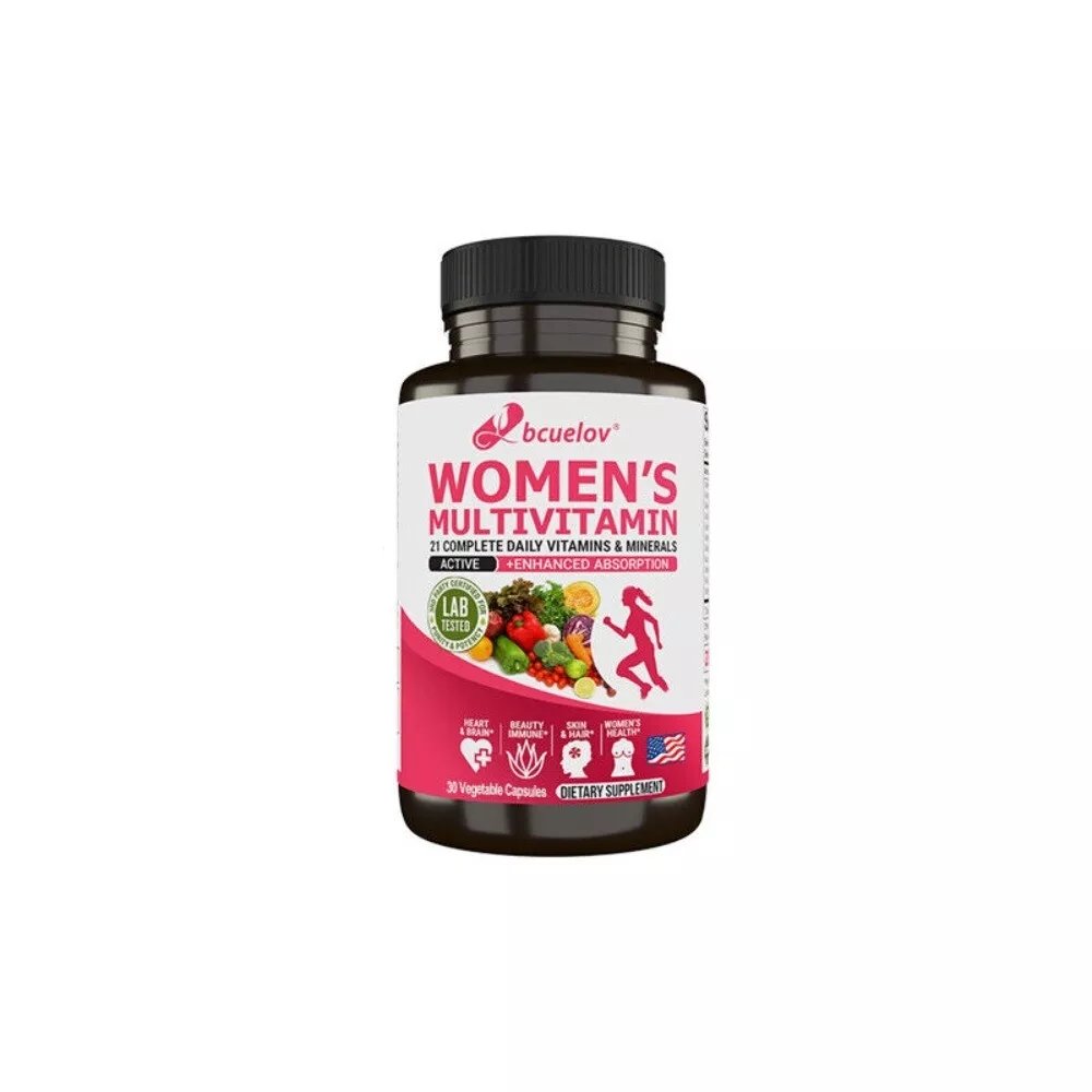 Daily Multivitamin for Women with Iron-Complete Multisystem Support ...