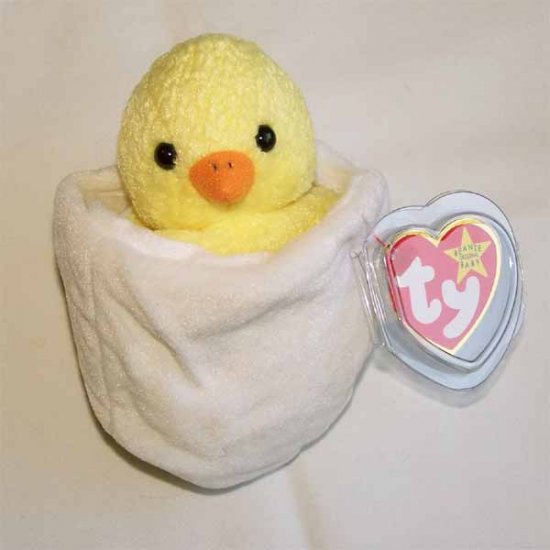 Eggbert the Baby Chick Ty Beanie Baby MWMT