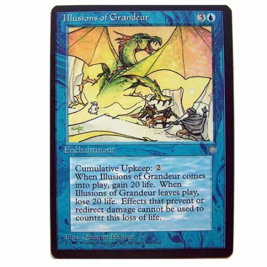 Illusions of Grandeur - Ice Age - Magic the Gathering Role Playing ...