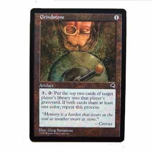Grindstone - Tempest - Magic the Gathering Role Playing Single Card (MTG39)