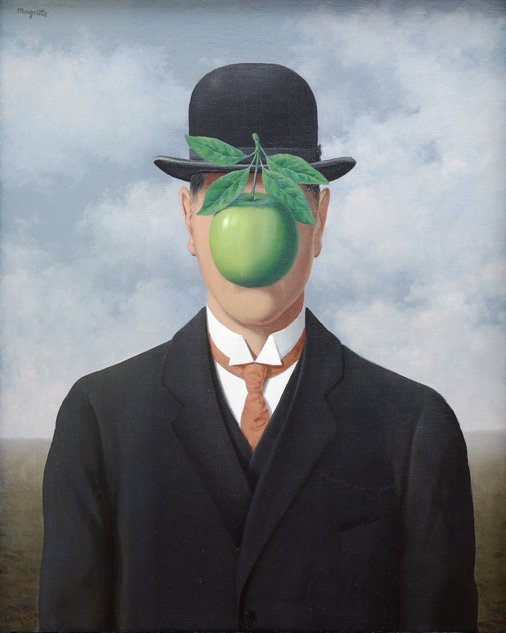 Decoration 8x10 Poster.Room interior.Art Wall decor.Magritte.8214