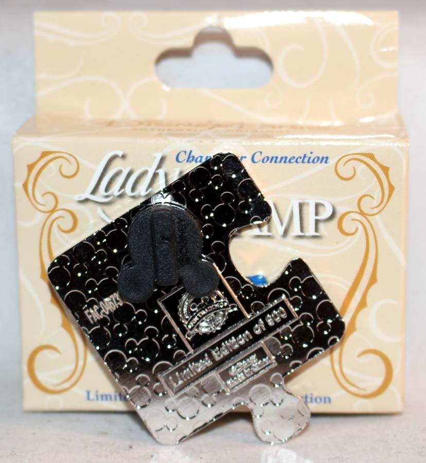 Disney Character Connection Lady and the Tramp Puzzle Piece Mystery Pin ...