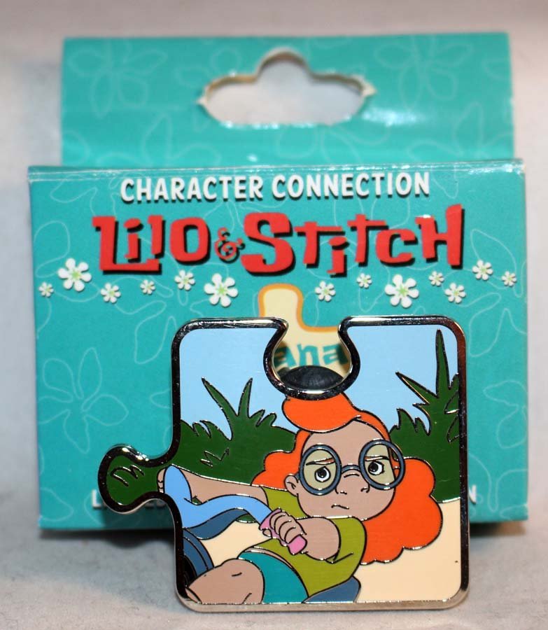 Disney Character Connection Lilo and Stitch Puzzle Piece Mystery Pin ...