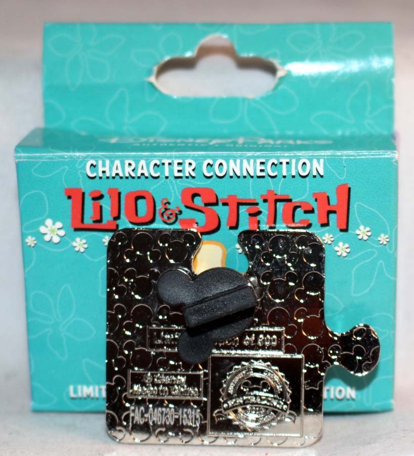 Disney Character Connection Lilo and Stitch Puzzle Piece Mystery Pin ...