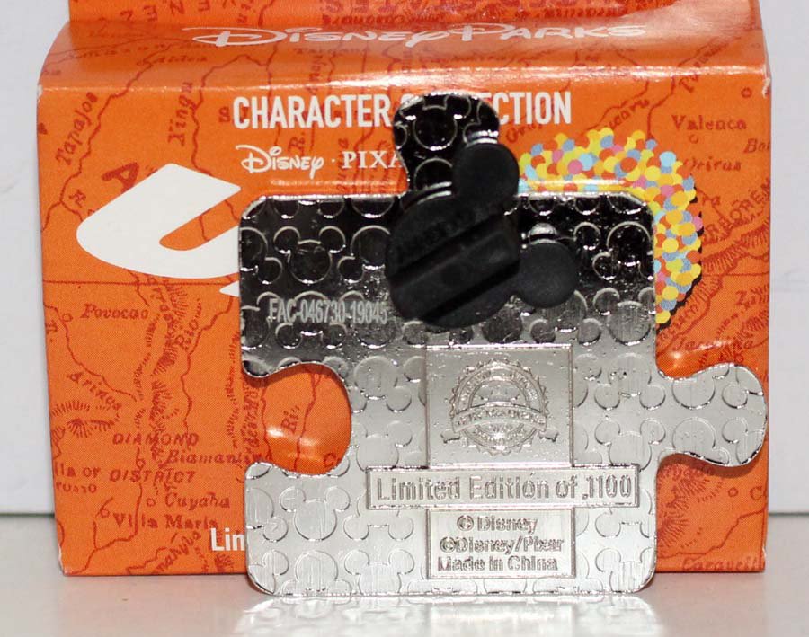 Disney Character Connection Up Puzzle Piece Mystery Pin Carl ...