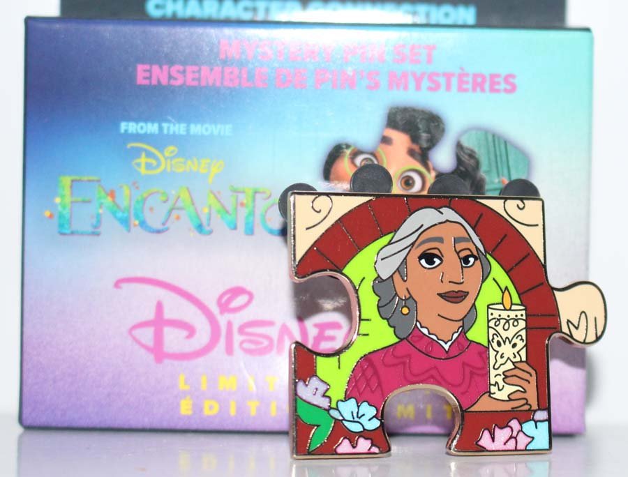Disney Encanto Character Connection Puzzle Mystery Pin Abuela Alma ...