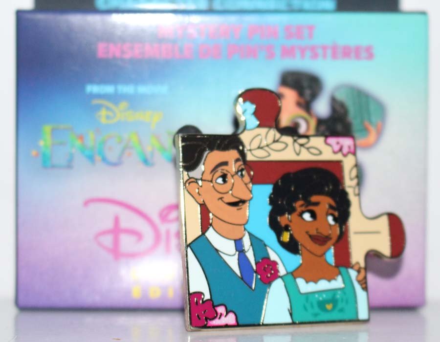 Disney Encanto Character Connection Puzzle Mystery Pin Agustin and ...