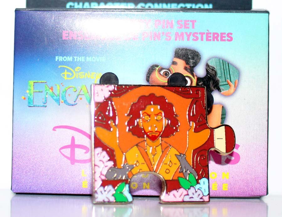 Disney Encanto Character Connection Puzzle Mystery Pin Bruno Portrait ...