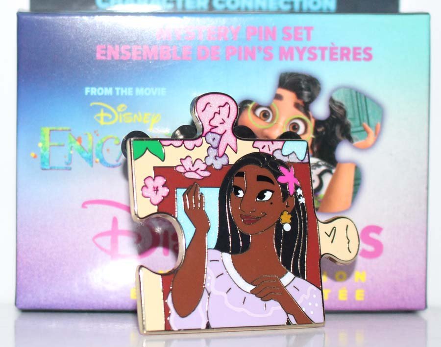 Disney Encanto Character Connection Puzzle Mystery Pin Isabela Madrigal ...