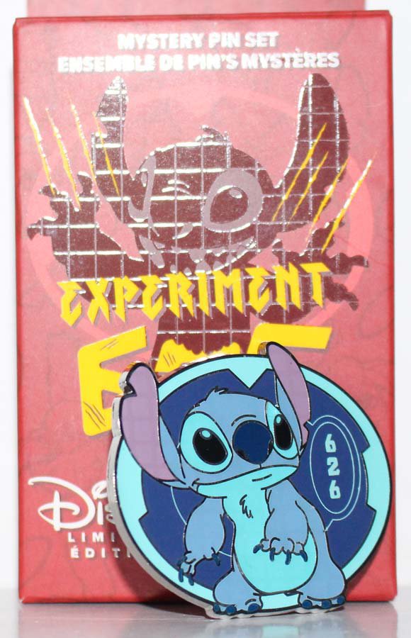 Disney Experiment 626 Stitch Day 2025 Mystery Pin Stitch Limited Release
