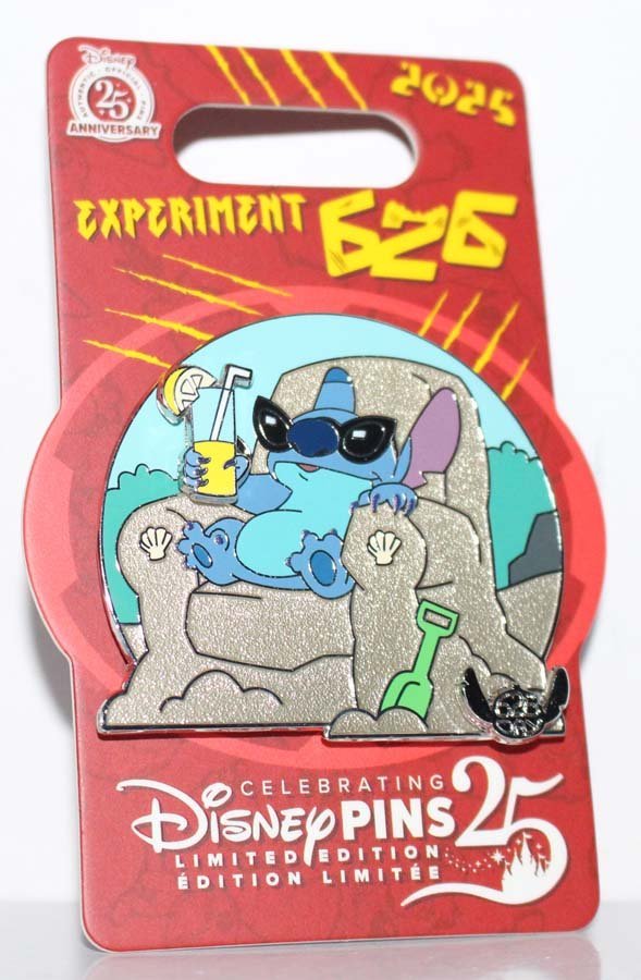Disney Experiment 626 Stitch Day 2025 Pin Stich in Sand Chair with ...