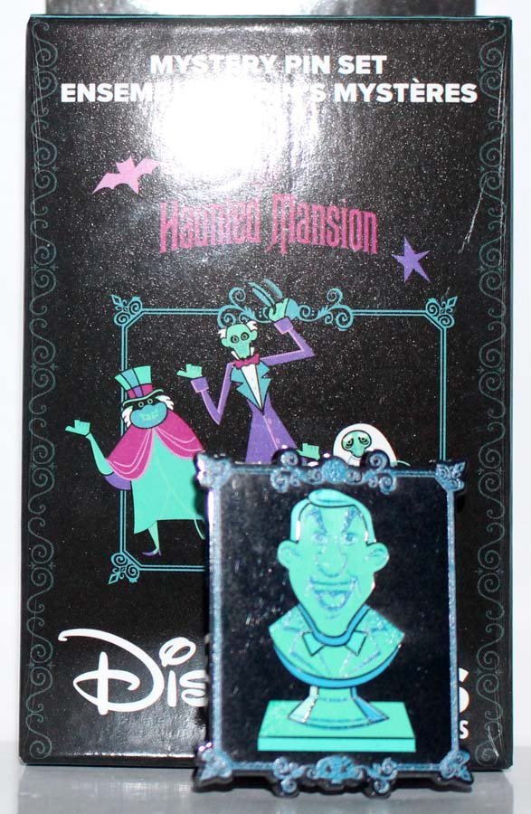 Disney Haunted Mansion 2023 Mystery Pin Singing Bust Rollo Rumkin