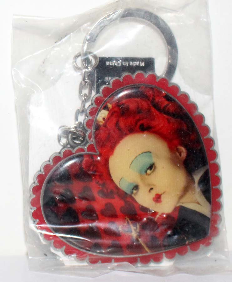 Disney Loungefly Tim Burton's Alice in Wonderland Queen of Hearts Key ...