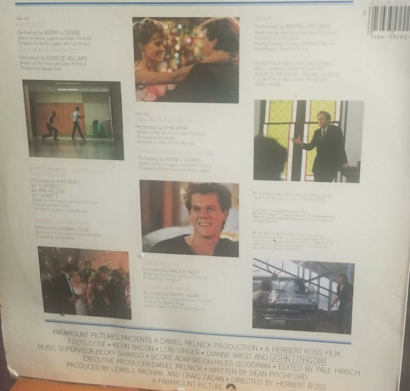 Footloose - Original Soundtrack O.S.T. Vinyl LP Kenny Loggins