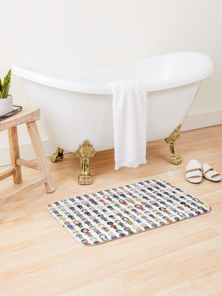 Cast Poster Taskmaster First Ten Series Bath Mat YaoXiao
