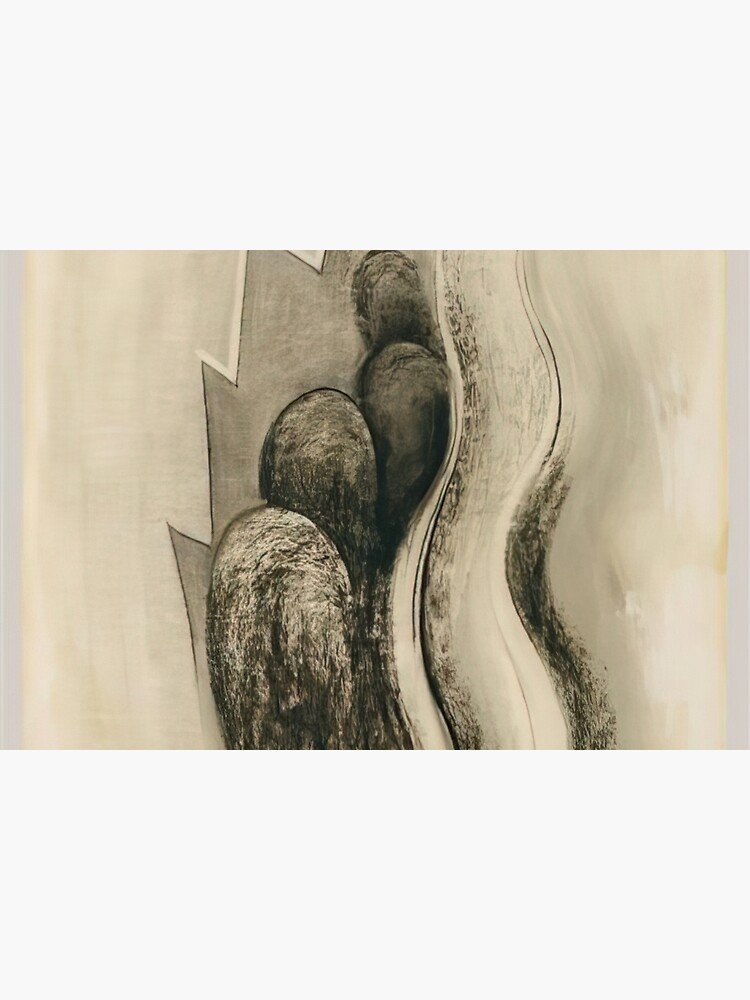 Georgia O'Keeffe - Drawing XIII Bath Mat YaoXiao