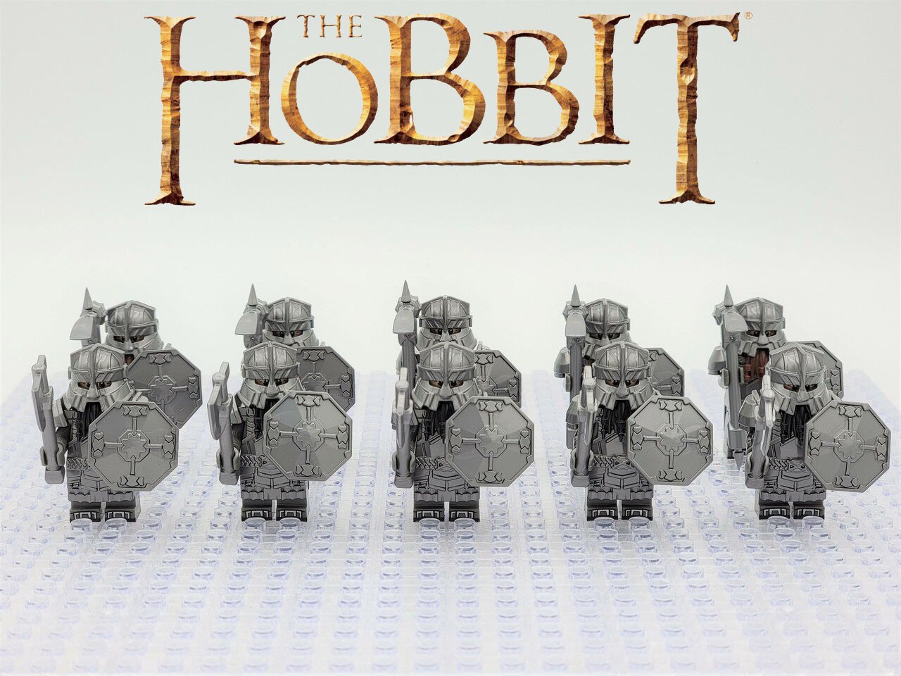 Erebor Royal Guard Dwarf Warrior The Hobbit Lord of the Rings 8pcs ...