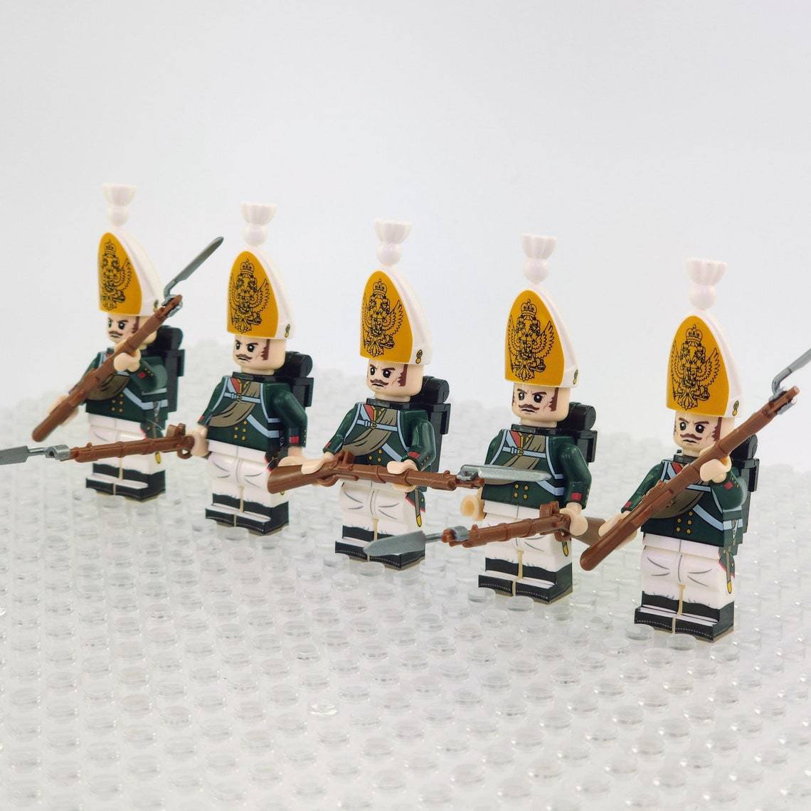 Russian Pavlov Grenadier Bayonet Rifleman Napoleonic Wars 5pcs ...