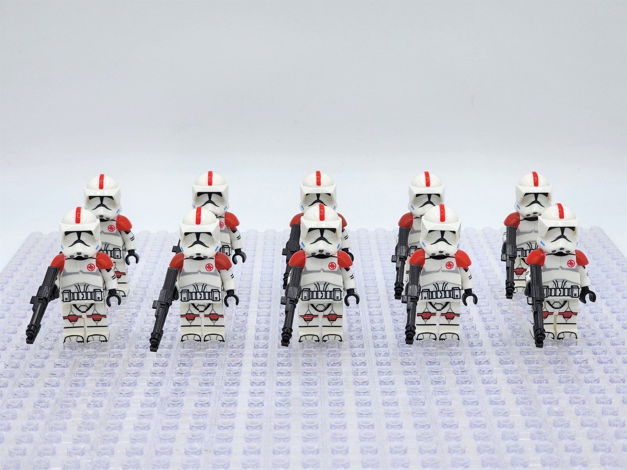 Star Wars Medical Corps Clone Trooper Medic 10pcs Minifigures Building Toy