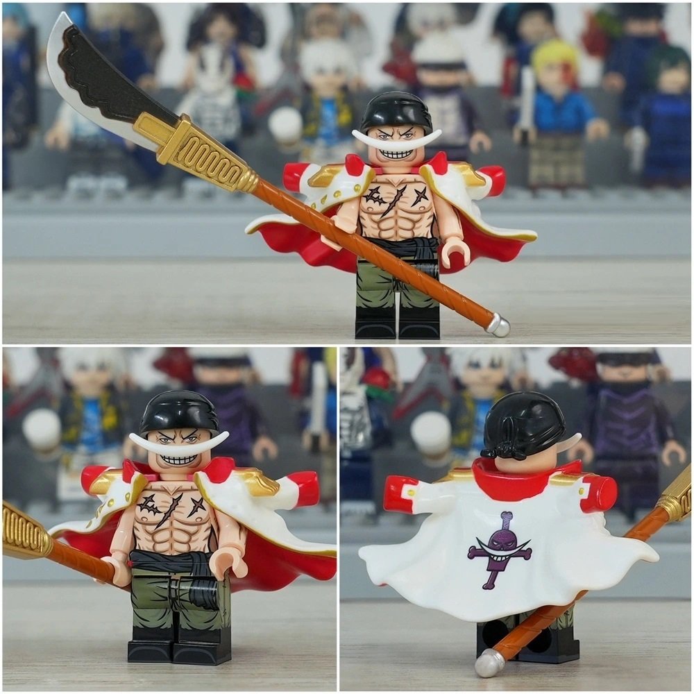 One Piece Garp Sakazuki Ace Marco Whitebeard Blackbeard 8pcs Minifigure ...