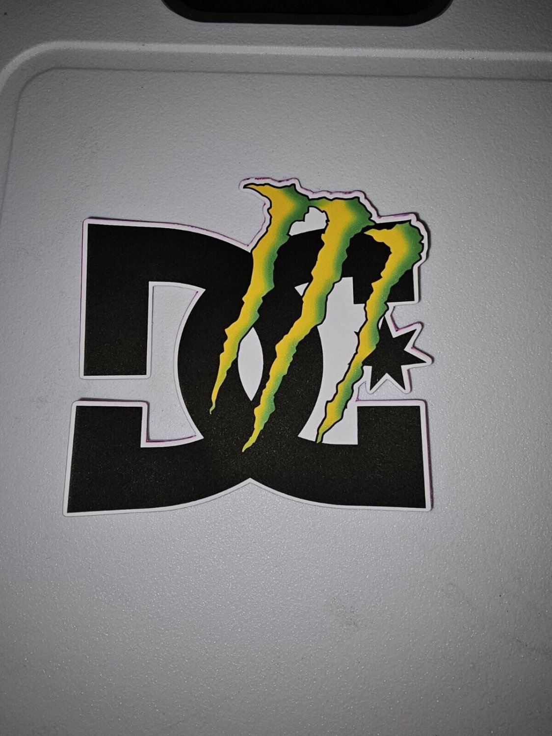 DC Monster Energy Matte Sticker